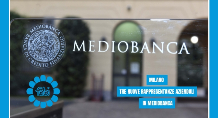 MILANO, TRE NUOVE RAPPRESENTANZE AZIENDALI IN MEDIOBANCA | FABI ...